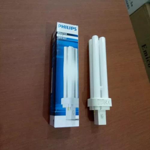 Jual Philips Lampu PLC 2 Pin 18watt / 18w Dengan Bubble Wrap Plastik ...