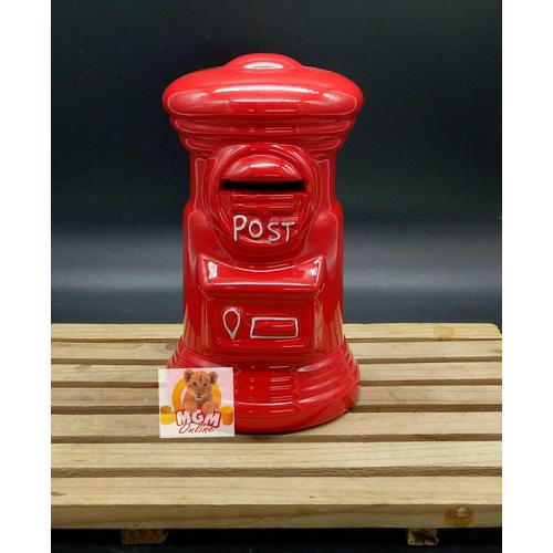 Jual Souvenir London Post Keramik 13.5CM / Celengan Koin Oleh2 London ...