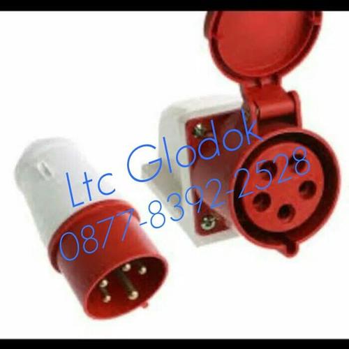 Jual Surface Mounting 4x32A Plug Industri 4Pin 32A Socket Industri Steker - Jakarta Barat - Kota ...