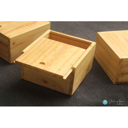 Jual Kotak Kayu Sliding Box Pine kado Bridesmaids Gift Hampers Box Kayu ...
