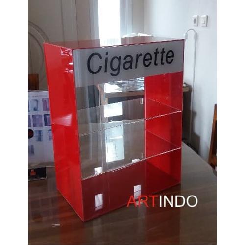 Jual Rak tempat rokok type TRO1A / kotak rokok akrilik - Kab. Tangerang ...