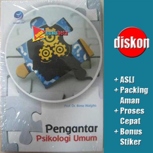 Jual Pengantar Psikologi Umum - Bimo Walgito - Kab. Sleman - Buku Beta ...