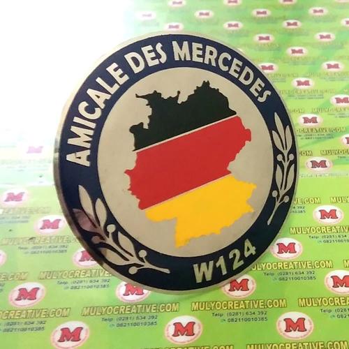 Jual Emblem Grill Mercedes Benz W124 - Tempelan Mobil Grill - Kab ...