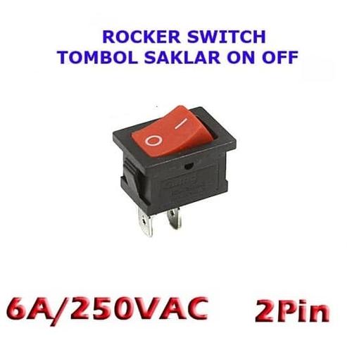 Jual Switch Saklar 2 Pin 2 kaki Karaoke Merah - Jakarta Barat - Sinar ...