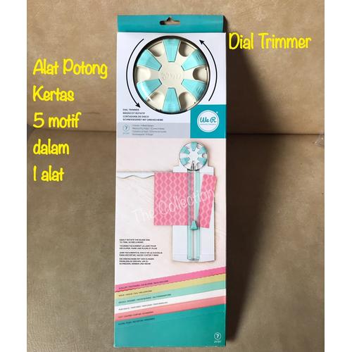 Jual CR72 Dial Paper Trimmer 663160 Potong Kertas 5 Motif Craft ...