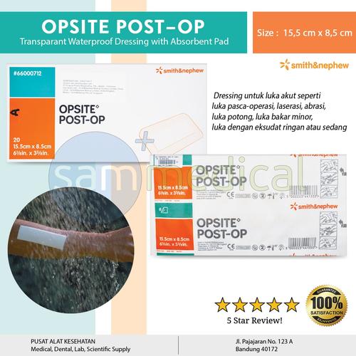 Jual Opsite Post Op Plester Tahan Air 15.5cmx8.5cm @Pcs - Kota Bandung ...