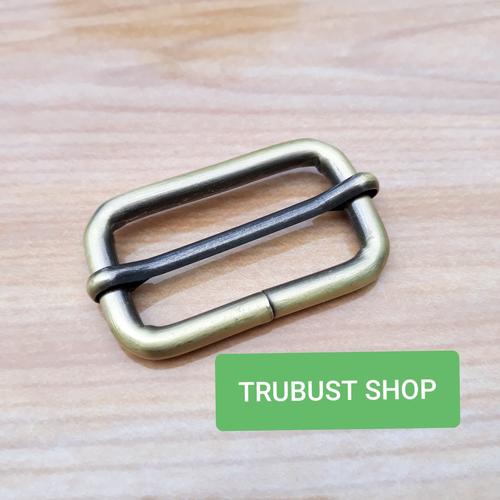 Jual ring jalan besi tebal tali tas anti gold ukuran 3.8cm ecer per 1pc ...