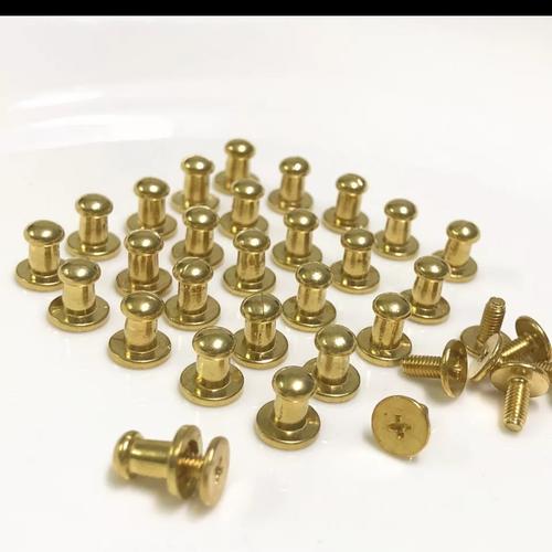 Jual Button Head Stud Baut Tas Pentol GOLD 6mm - Jakarta Utara - Kirei ...