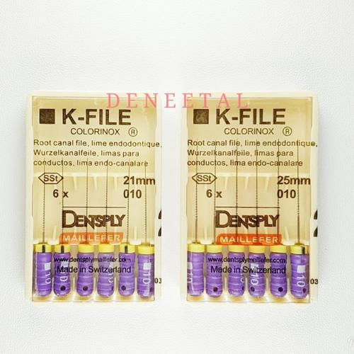 Jual 010 DENTSPLY K FILE UNTUK ENDODONTIC /ENDO FILE DENTAL UKURAN ...