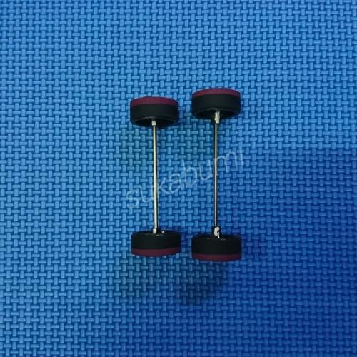 Jual tamiya ban bubut 2 warna sto medium ban super hard 70% dan maroon ...