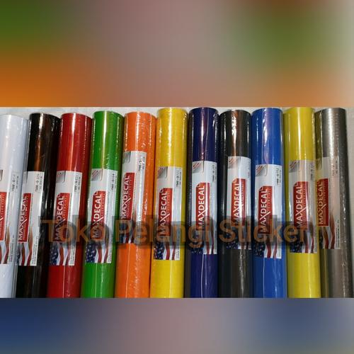 Jual Sticker Max Decal vinyl Glossy 45cm x 15 m - Jakarta Pusat - Toko ...