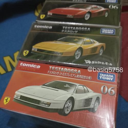 Jual Set - Tomica Ferrari Testarossa - Limited Edition, Sealed ...