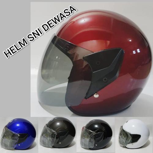 Jual PROMO SUPER MURAH - HELM bersertifikat SNI KACA ANTI PECAH AMAN ...