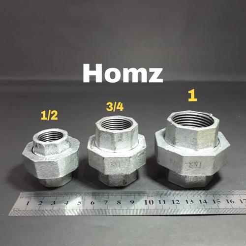 Jual Galvanis/Galvanise Water Mur 1" inch in/W Mur Besi/W M 1"/Union ...