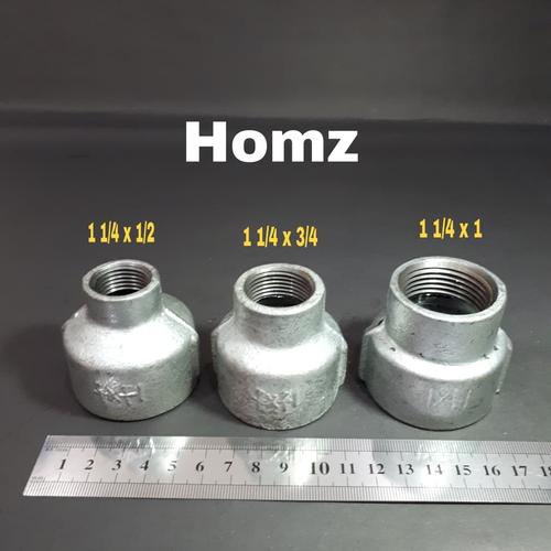 Jual Galvanis/Galvanise Vlok Sok 1 1/4 x 1/2" inch in/Reducer Sock/R S ...
