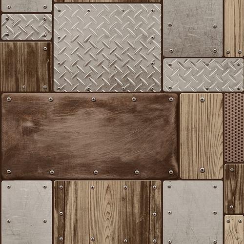 Jual WALLPAPER KAYU BESI COKLAT MUDA 617-2 Lebih Tebal ...