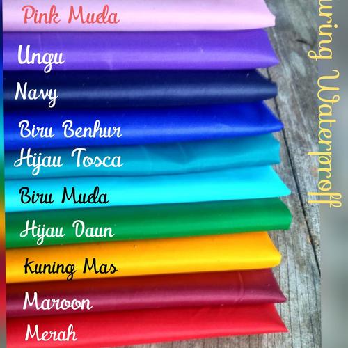Jual Kain Furing Waterproof/ Kain tahan air / Parasut waterproof - Kota ...