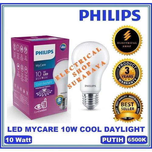 Jual PHILIPS LED BULB MYCARE 10W / 10 WATT PUTIH (GARANSI & HARGA GROSIR) - Kota Surabaya ...