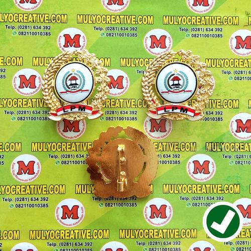 Jual Lencana Logo LPMD - Lencana LPM Bentuk Padi Dan Kapas - Kab ...