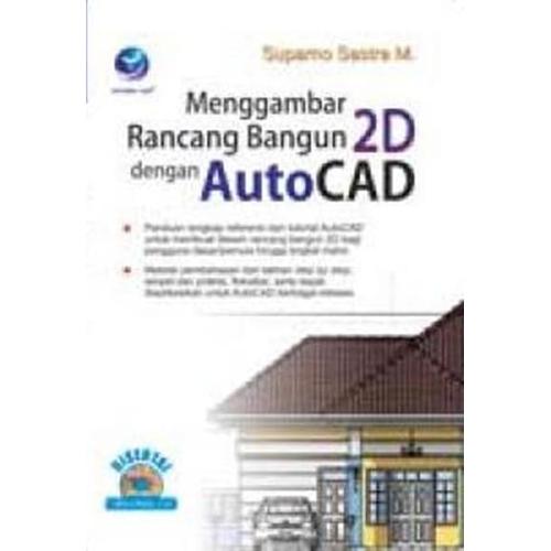 Jual Menggambar Rancang Bangun 2D dengan AutoCAD+cd - Kab. Sleman ...