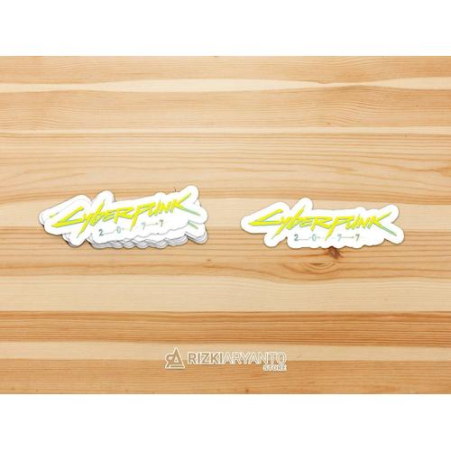 Jual Sticker - Stiker Logo Cyberpunk 2077 untuk PC Laptop HP Dll - Kab ...