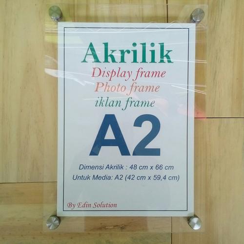 Jual Frame akrilik A2 I Akrilik Display A2 I Poster Akrilik A2 - Kab. Cirebon - Online shop ...