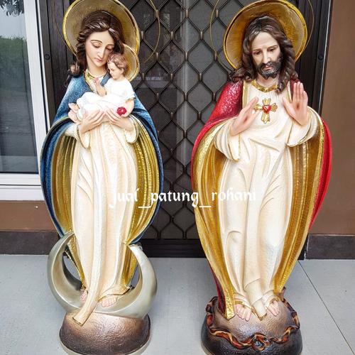 Jual Patung Maria dan Yesus Batu 87 cm - Maria - Kota Semarang - jual ...