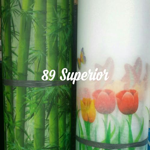 Jual fiber pagar gambar berdimensi piber plastik bermotif plat penutup ...