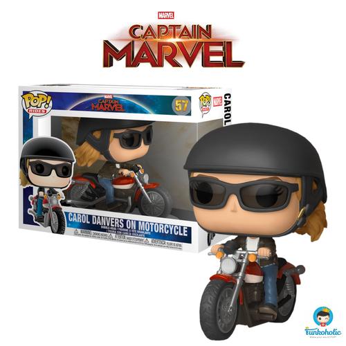 Promo Funko POP! Rides Captain Marvel (Movie) - Carol Danvers on ...