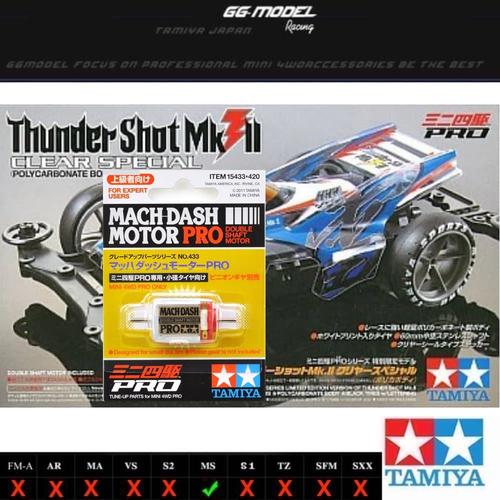 Jual TAMIYA 95463 THUNDER SHOT MK.II CLEAR SPECIAL - MACH DASH MOTOR ...