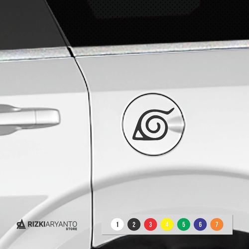 Jual Stiker Tutup Tangki Mobil Naruto Konoha Sticker - Kab. Garut - R.A ...
