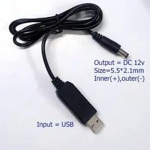 Jual kabel usb Dc 5 volt to 12 volt step up - Kota Surabaya - bakon123 | Tokopedia