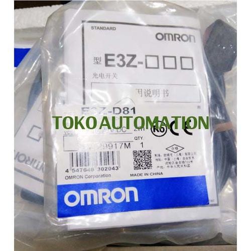 Jual E3Z-D81 E3ZD81 PNP Diffuse Photoelectric Sensor E3Z - D81 PF58 - OMRON - Jakarta Utara ...