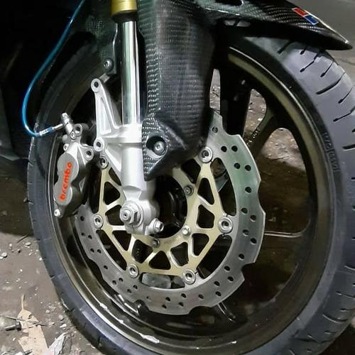 Jual Kaliper Brembo 4 Piston 4p Original XMAX NMAX AEROX CBR250RR Lexi Mio - Grey - Jakarta ...