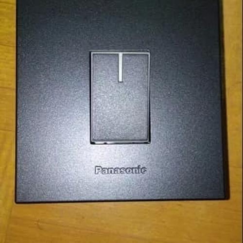 Promo saklar tunggal single hitam black style panasonic - WIDE SERIES ...