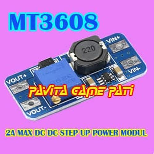 Jual MT3608 2A Max DC-DC Step Up Power Module Booster - Kab. Pati - QRZStore | Tokopedia