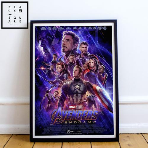 Jual READY - AVENGERS ENDGAME OFFICIAL POSTER PREMIUM + Frame - A2 list ...