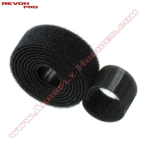 Jual 30mm x 50cm Wide Velcro Black (Loops & Hooks integrated) - Jakarta ...