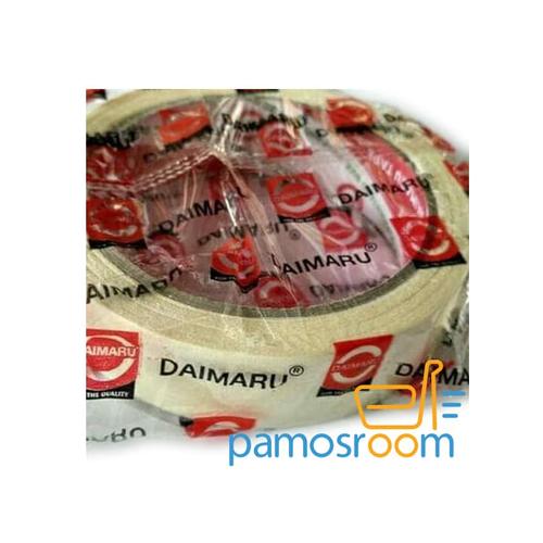 Jual Lakban Kertas Daimaru Masking Tape 24 MM 1 Inch 1" Selotip 21 ...