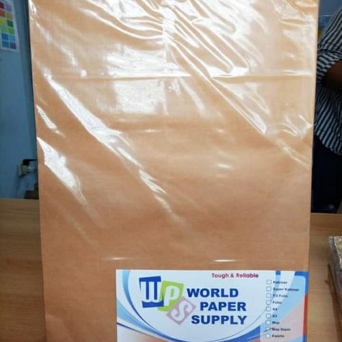 Jual Amplop Coklat Polos Super Map (29 x 39.5 cm) - WPS - Jakarta Barat ...