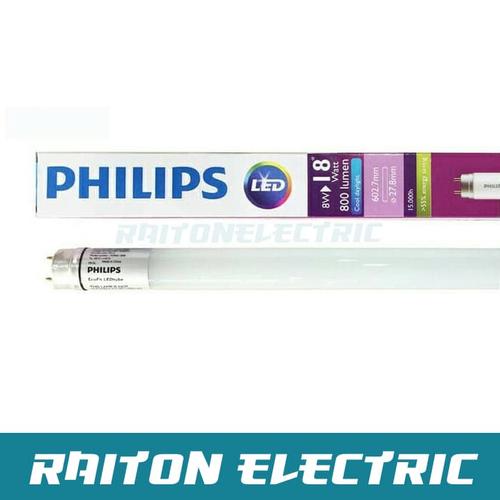 Jual Philips Lampu TL LED Tube Ecofit 8W 8 Watt T8 600mm 765 Putih ...