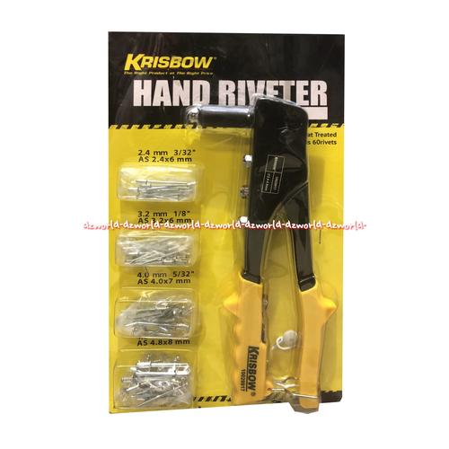 Jual Krisbow Hand Riveter Alat Tang Rivet Alat Memasang Paku Keling ...