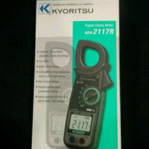 Jual Kyoritsu KEW2117R Tang Ampere Digital Clamp Meter KEW 2117R 2117 R ...