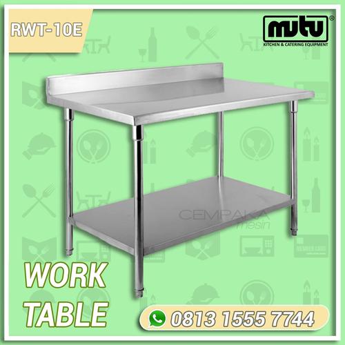 Jual Worktable Meja Stainless Dapur Restoran Panjang 1 Meter MUTU RWT ...