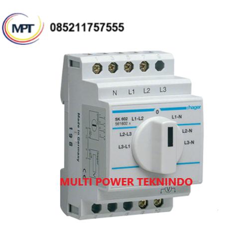 Jual Step selector switch 20A 400V~ Hager - Jakarta Barat - Multi Power ...