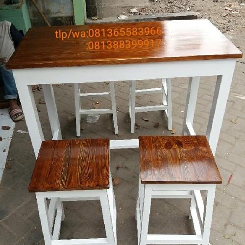Jual meja cafe/meja bar/meja set/bangku kafe/meja kantor/meja belajar/meja - Jakarta Utara ...