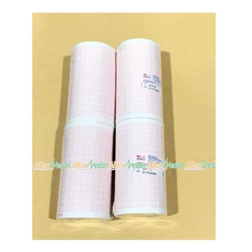 Jual KERTAS EKG ECG ROLL 80MM X 25M X 15MM ORIGINAL SONOMED CARDIOCARE ...
