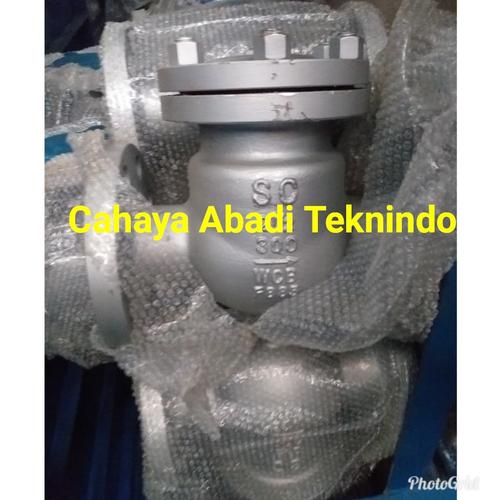 Jual Check Valve WCB ANSI300 ukuran 3"(inch) Swing Check Valve #300 ...
