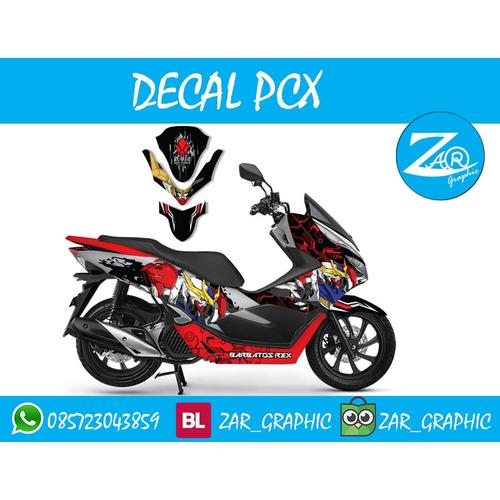 Jual Decal Sticker honda pcx gundam reds - Kab. Wonosobo - nsb,inc ...