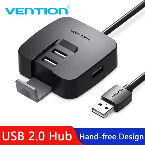 Jual Vention [J51 0.15M] USB HUB 4Ports w/ Micro USb Power & bracket ...